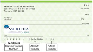 Checking - Meridia
